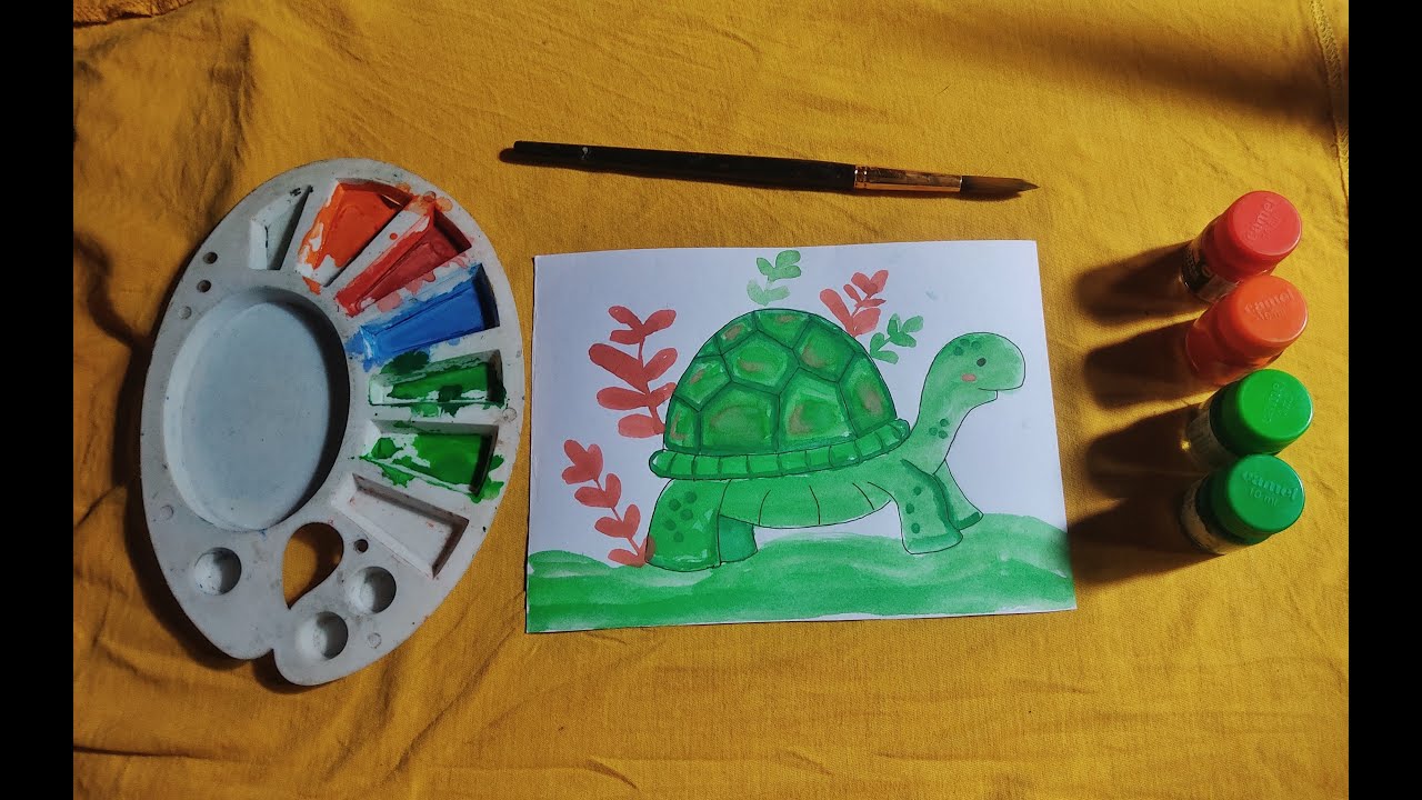 Tortoise Painting - YouTube