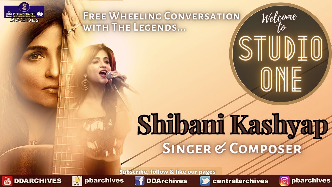 Shibani Kashyap | Singer & Composer | Welcome to Studio One - YouTube