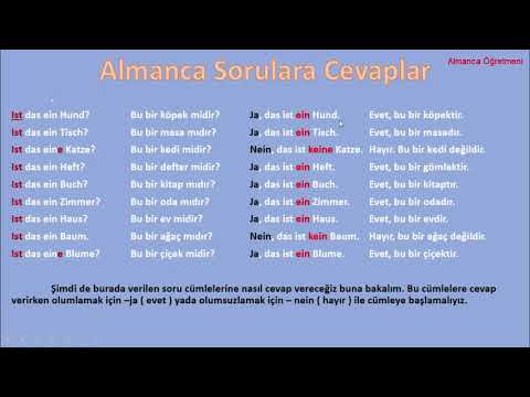 ALMANCA DİNLEME DERSLERİ 3 | ALMANCA ÖĞRENİYORUM |