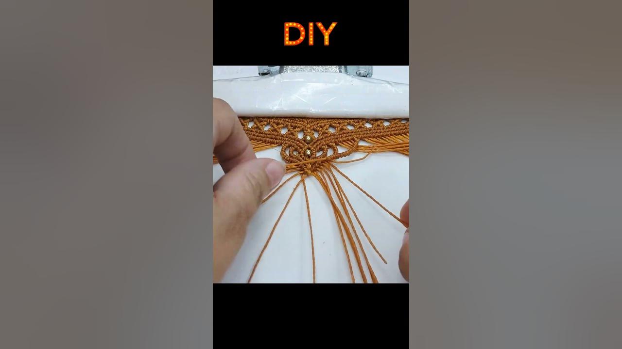 TUTORIAL COMPLETO ️https://youtu.be/HB5mfP6cSps #tutorialmacrame - YouTube