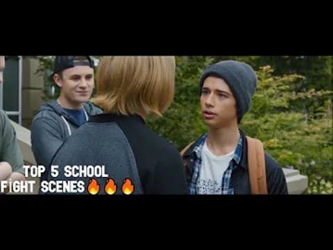 TOP 5 SCHOOL FIGHT SCENES - YouTube