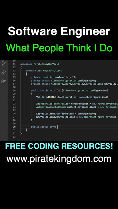 What people think I do VS What I actually do: Coding - YouTube