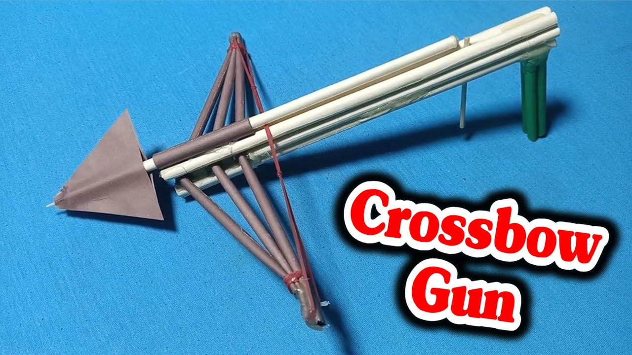 Amezing Pepar Gun/How to Make Pepar Crossbow Gun - YouTube