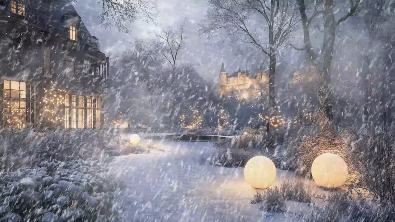Winter’s Blizzard Symphony | Powerful Howling Winds and Snowstorm ...