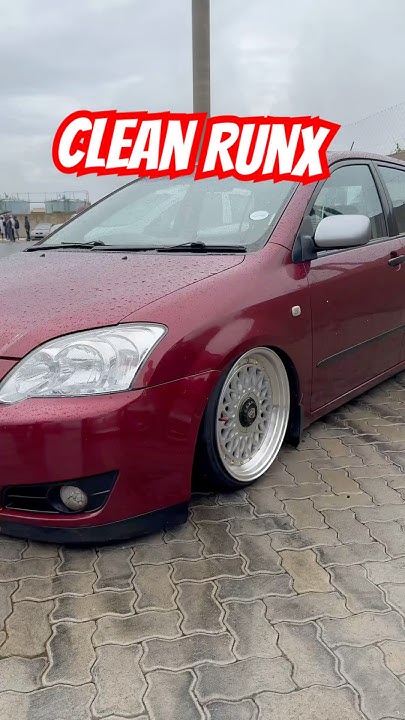 Clean Toyota RunX on air 🔥 #stance #stanceisnotacrime #stancedcars #toyota #airsuspension - YouTube