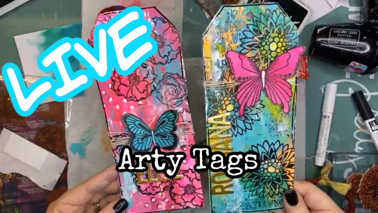 LIVE FACEBOOK- Arty Tags - YouTube
