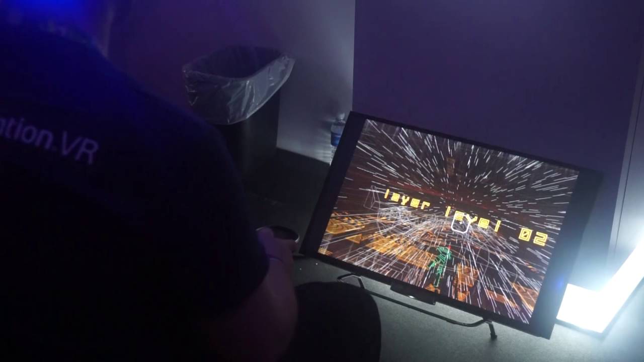 Rez Infinite PlayStation VR Gameplay @ E3 2016 - YouTube