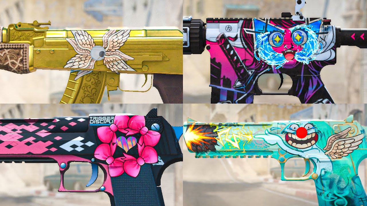 NEW STICKER COMBOS ARE🔥- CS2 COMMUNITY IS COOKING INSANE WILD CRAFTS🔥 ...