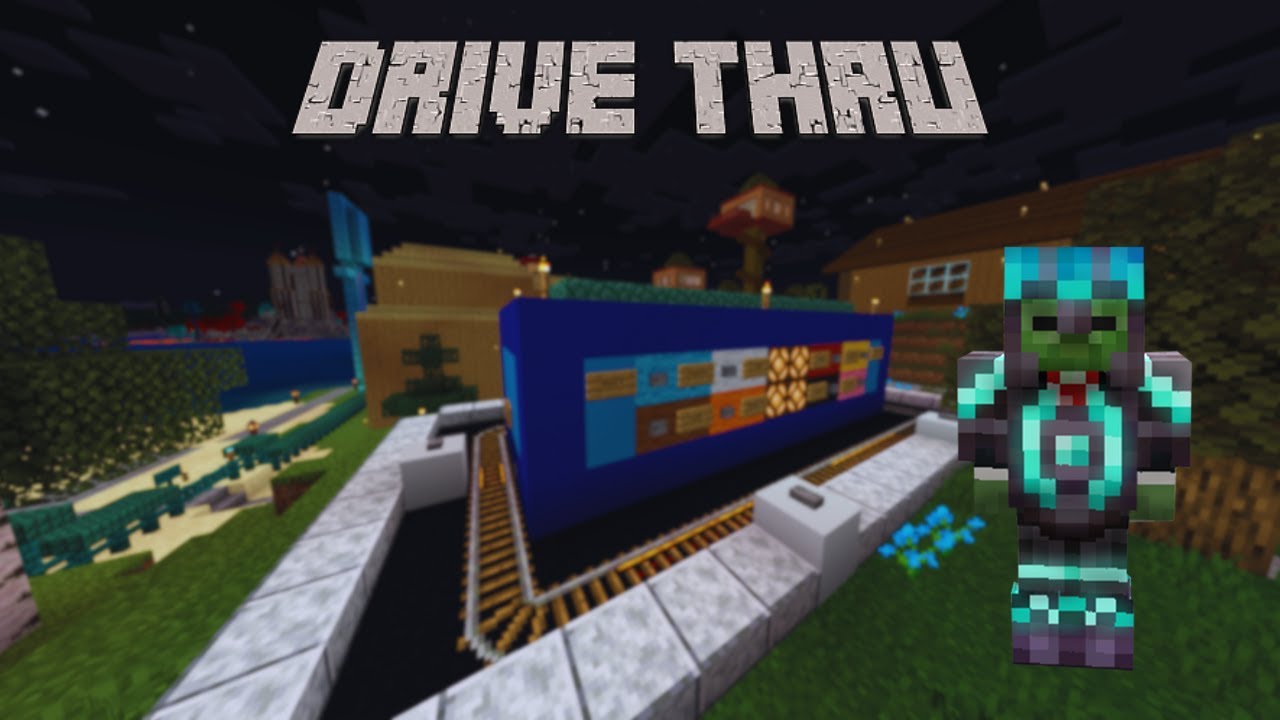 Minecraft Bedrock - Drive Thru (346) - YouTube