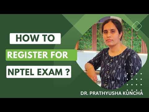 How to Register for NPTEL Exam Easily ? - YouTube