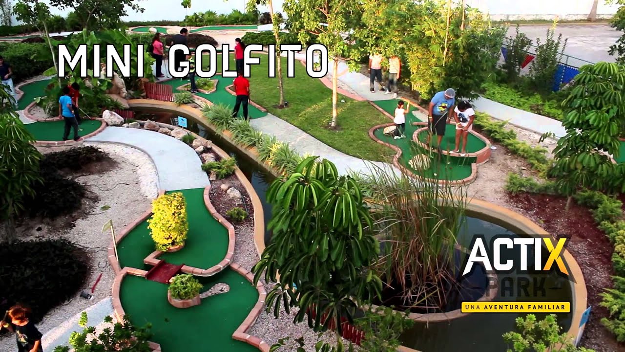 Mini Golfito | ACTIX PARK - YouTube