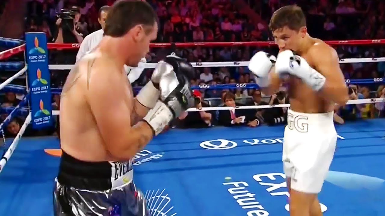 Gennady Golovkin (Kazakhstan) vs Daniel Geale (Australia) - KNOCKOUT ...