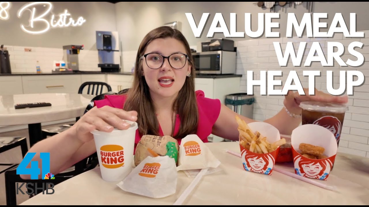 Fast food value meal wars heat up - YouTube