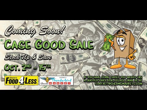 Coming Soon Sherm's Fall Case Good Sale Oct 2nd - 15th, 2024 - YouTube