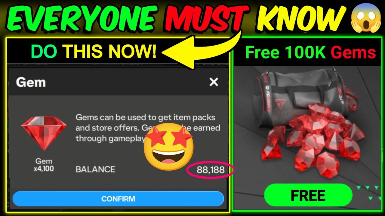 🔥 FREE 100K GEMS TRICK in FC Mobile! 😱 DO THIS NOW! - YouTube