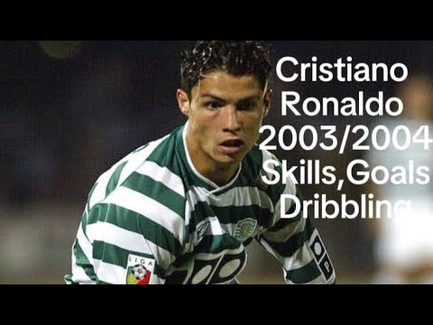 Sporting Cristiano Ronaldo 2003/2004 HD Skills,Goals,Dribbling - YouTube