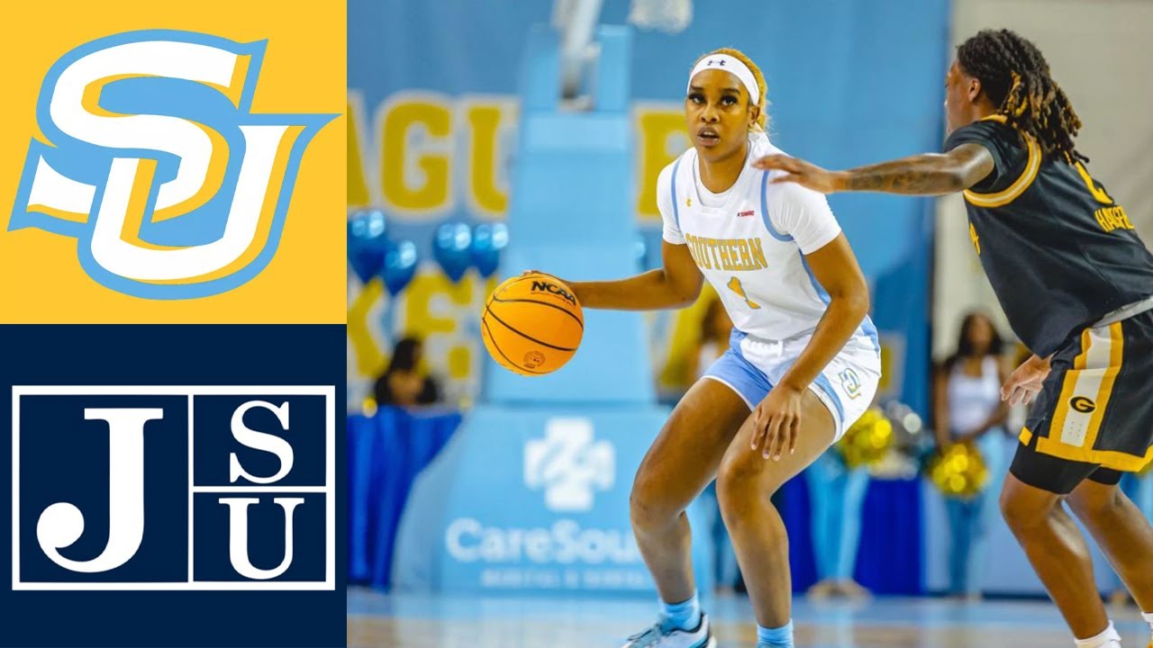 Southern vs Jackson State Full Game SWAC Championship Semifinals Women ...