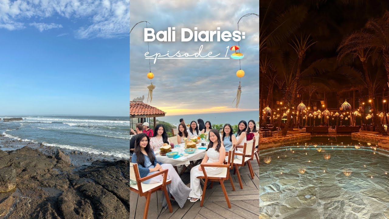 BALI DIARIES: episode 1 ️🏖️☀️ - YouTube