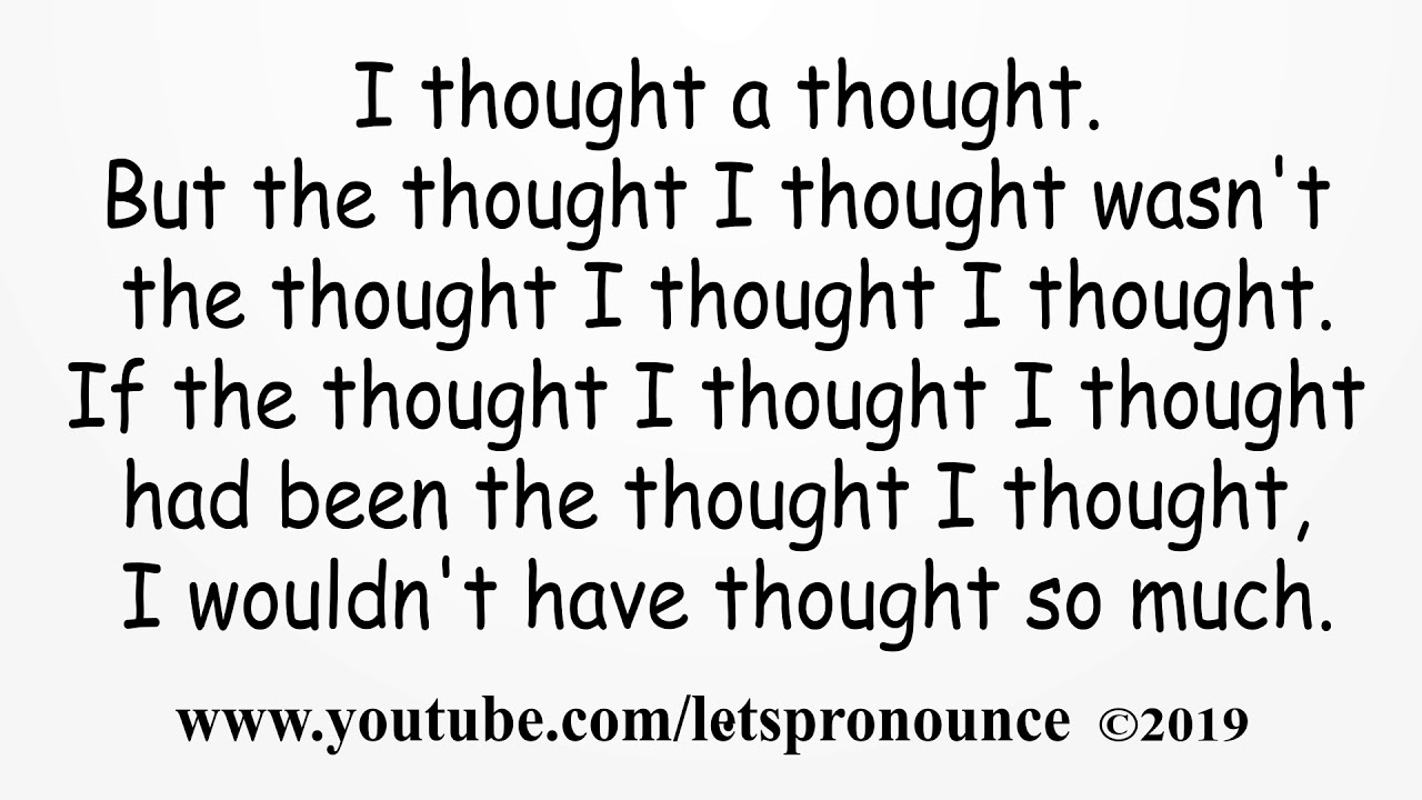 Improve Your English Pronunciation With English Tongue Twister 41
