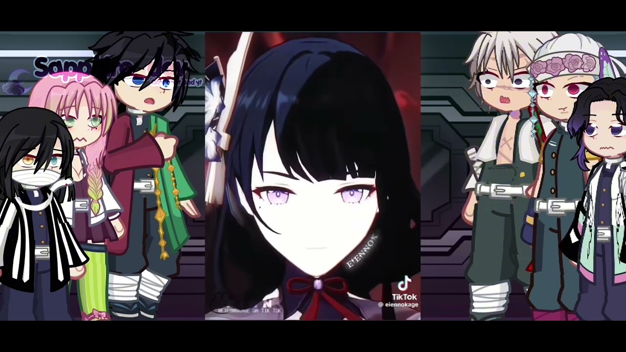 Hashiras react to y/n (new hashira) as raiden shogun (demon slayer x ...