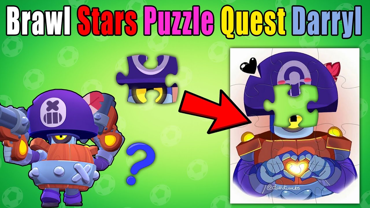 Brawl Stars Darryl Puzzle Quest | Puzzle Quest Channel - YouTube