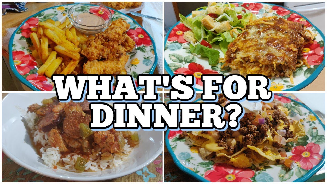 WHAT'S FOR DINNER? #140 | Real Life Family Meal Ideas - YouTube