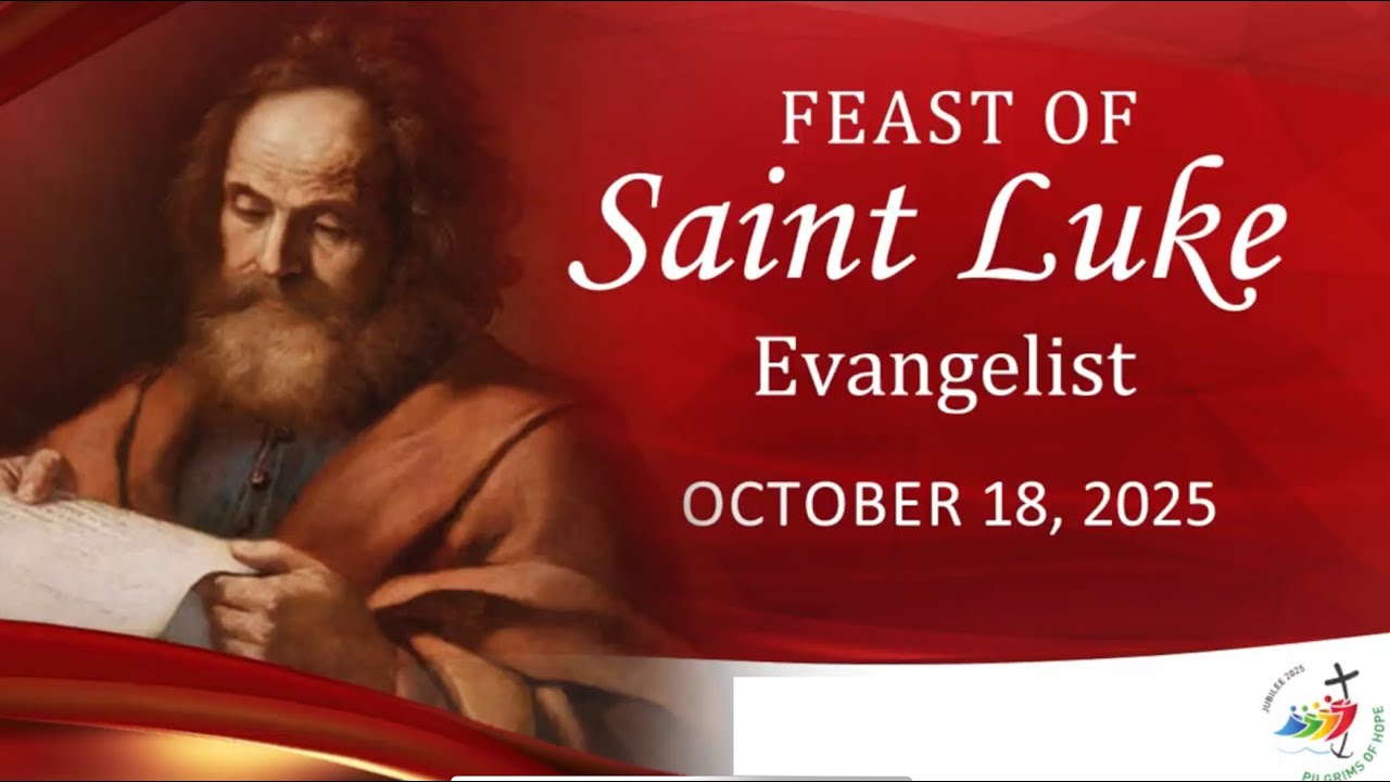LIVE: Solemnity of the Matyrdom of Saint Luke the Evangelist ~ Holy ...