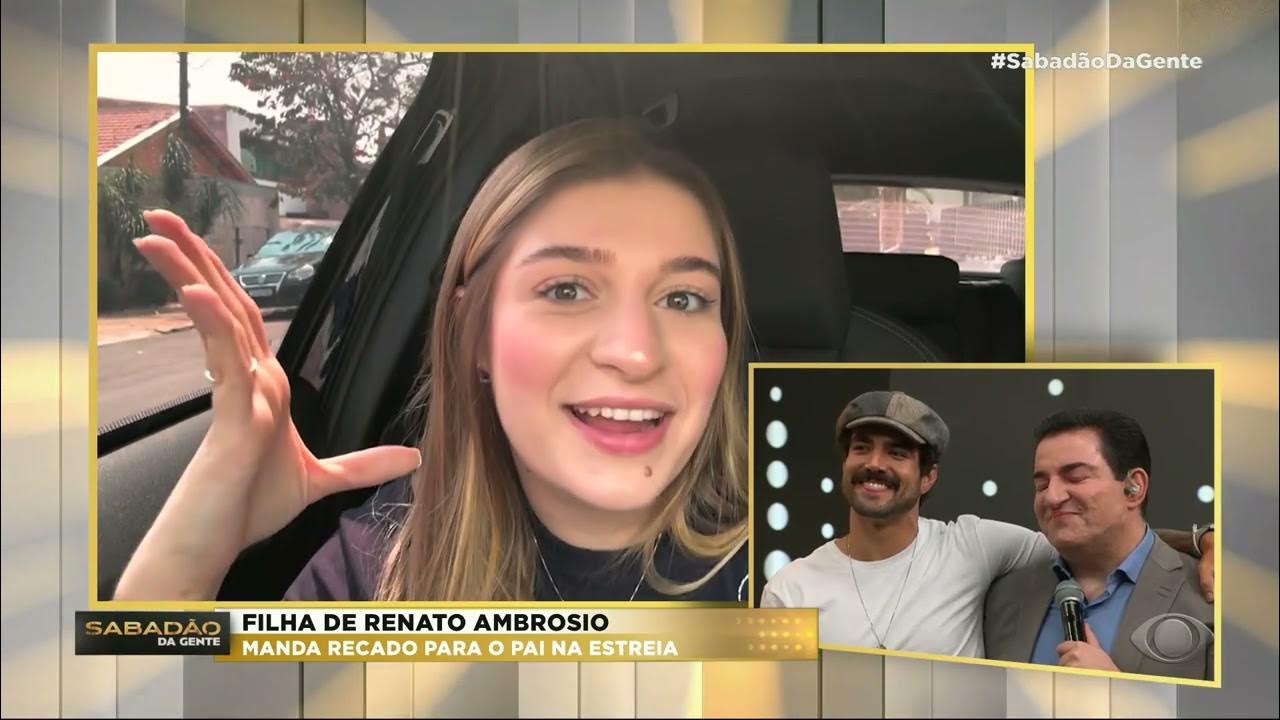 Renato Ambrósio chora com homenagem da família em estreia de programa na Band: "Não consigo ...