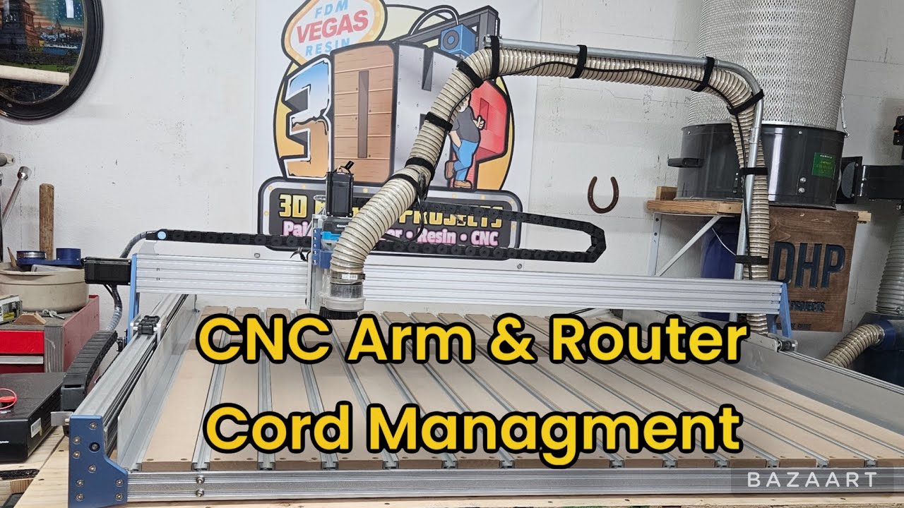 Cnc Arm and Wire Managment 1 - YouTube