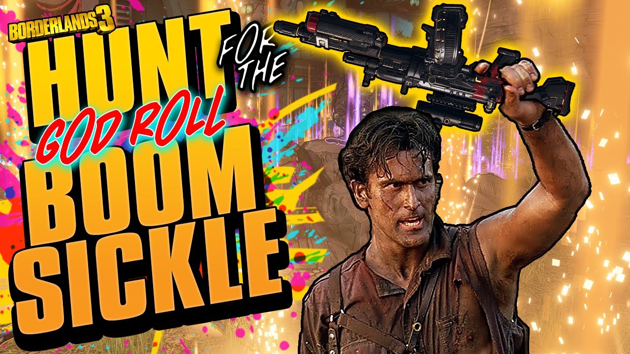 Borderlands 3 | Hunt for the God Roll Boom Sickle Episode #1 - YouTube