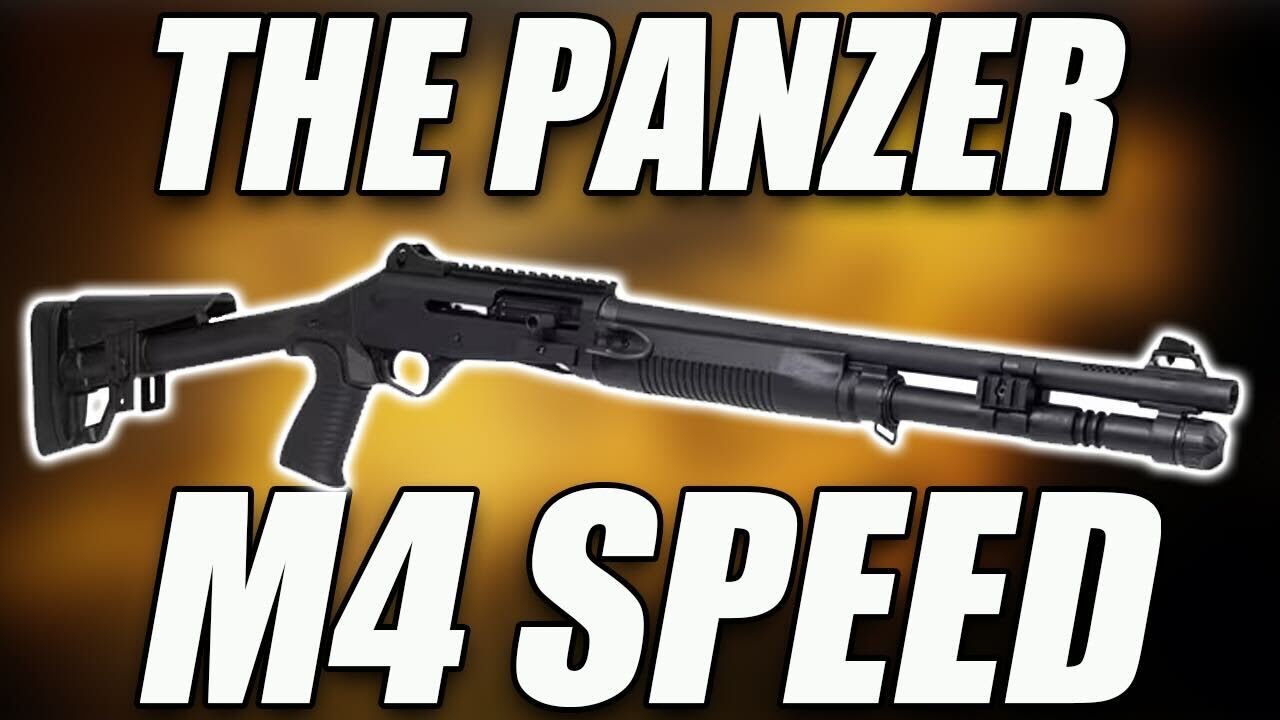 The Panzer M4 Speed Shotgun - YouTube
