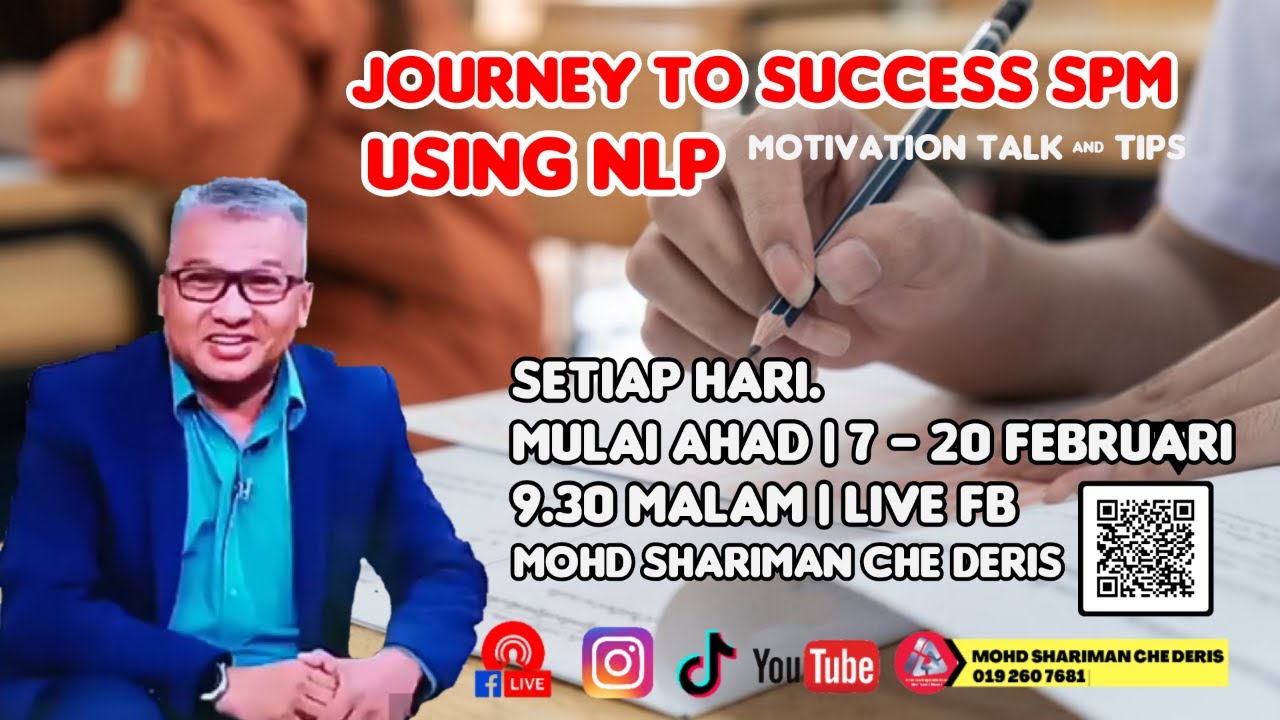 JOURNEY TO SUCCESS SPM USING NLP - YouTube
