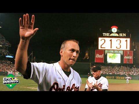 Cal Ripken Jr. becomes baseball's all-time ironman! (9/6/95) | Epic ...