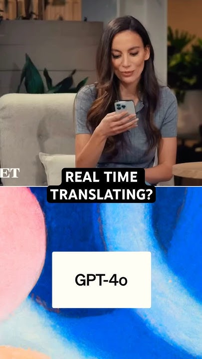 CHAT GPT4o IS SO COOL - YouTube