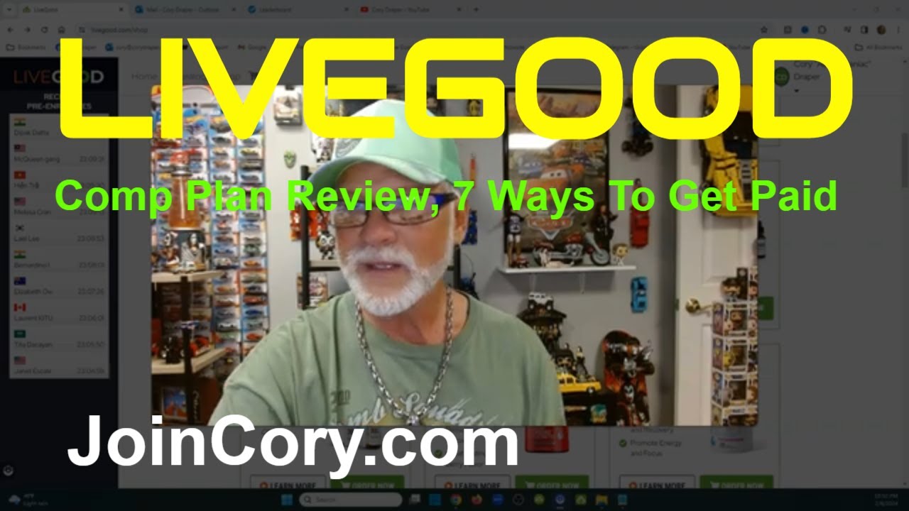 LIVEGOOD: Compensation Plan Review, We Now Get Paid 7 Ways! - YouTube