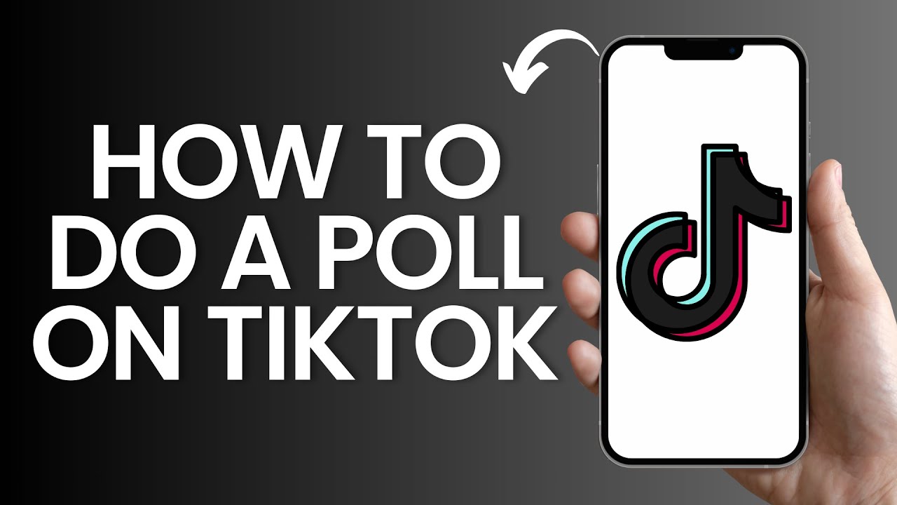 How to do a poll on tiktok - YouTube