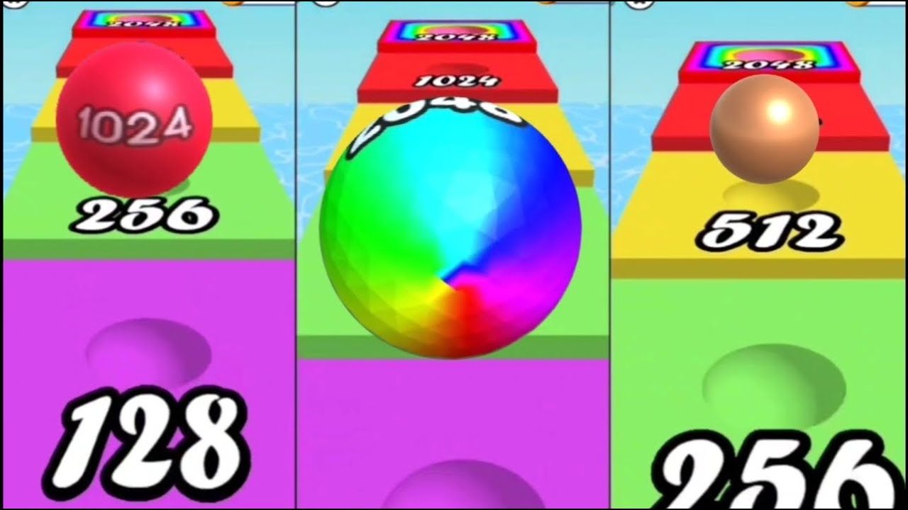 🔴🔴🎮🎮⚽⚽ BALL RUNNER GAMES - YouTube