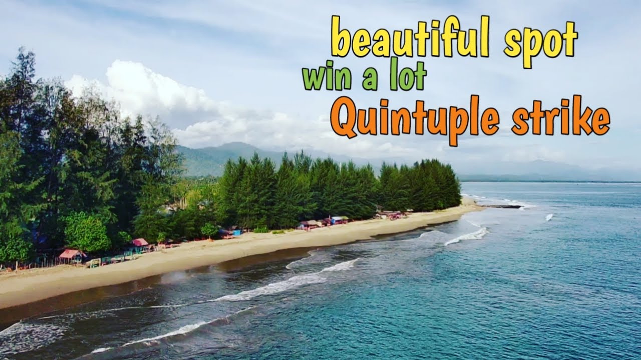 BEAUTIFUL SPOT WIN A LOT QUINTUPLE STRIKE - YouTube