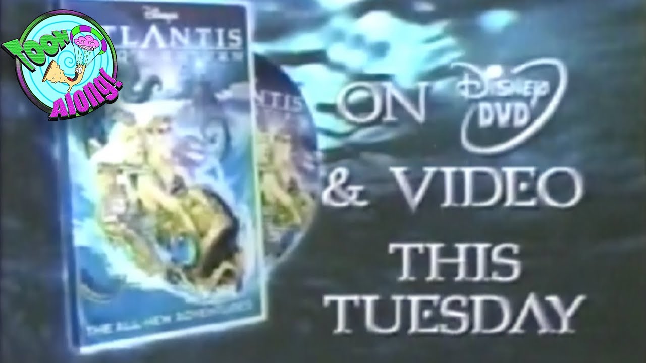 Atlantis: Milo's Return "DVD" Commercial - Release - - YouTube