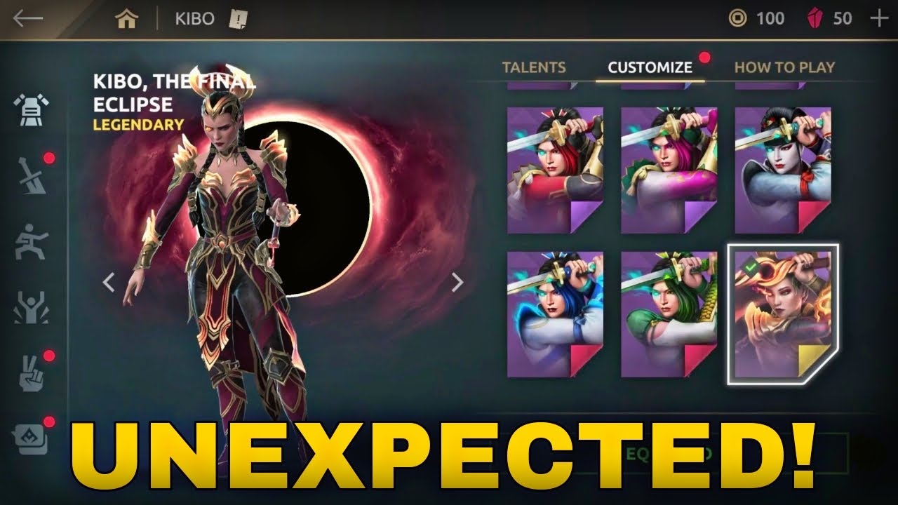 KIBO LEGENDARY SKIN! 🤯 UNEXPECTED Trailer | Shadow Fight 4 Arena - YouTube