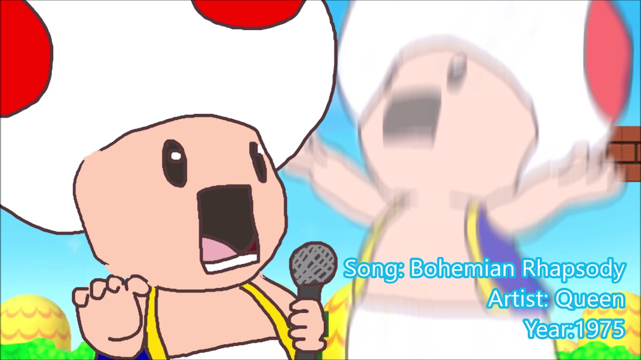 toad sings bohemian rhapsody - YouTube