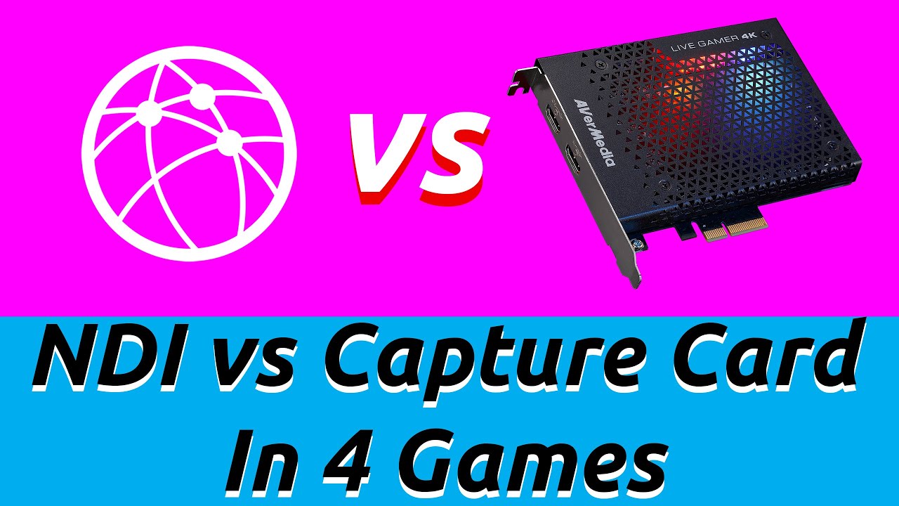 NDI vs Capture Card. How it looks in 4 Games | Fortnite, Apex , AoE ...