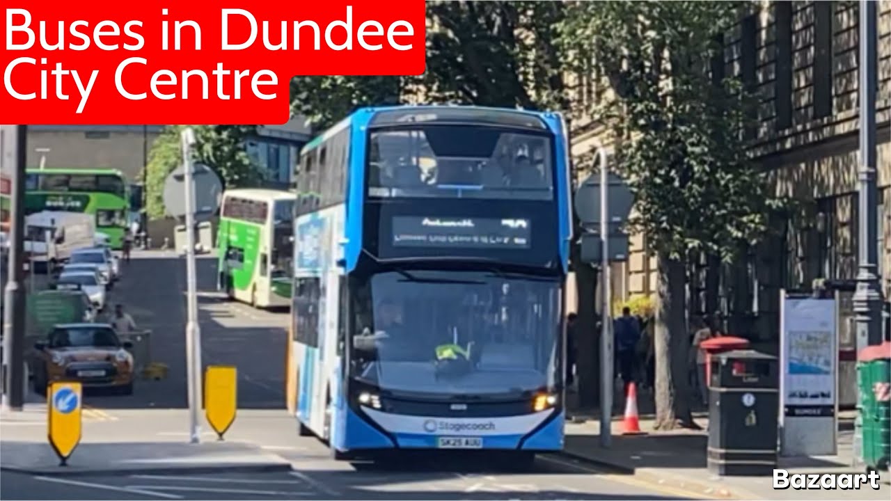 Buses in Dundee City Centre • Bus Vlog 11/7/25 - YouTube