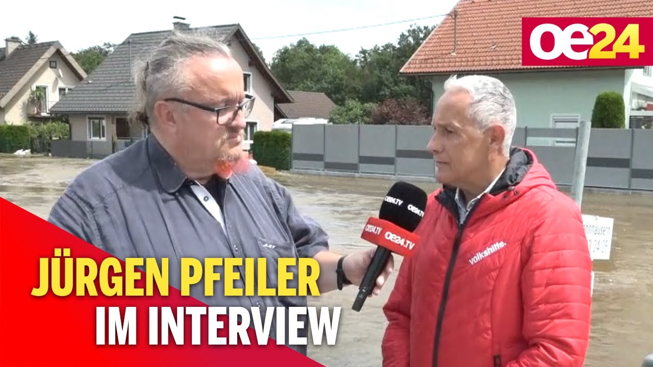 Jürgen Pfeiler | Hilfe für Opfer der Flutkatastrophe - YouTube