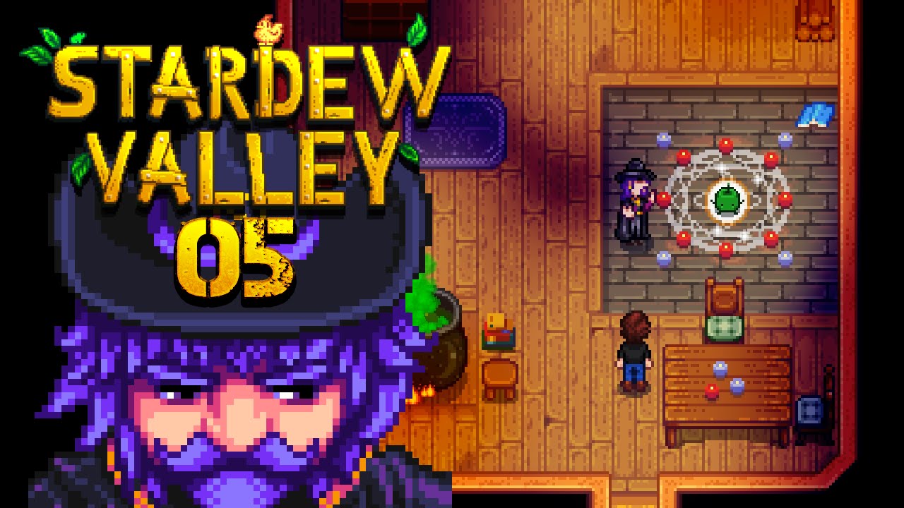 STARDEW VALLEY [005] - Rasmodius, der Zaubermann - YouTube