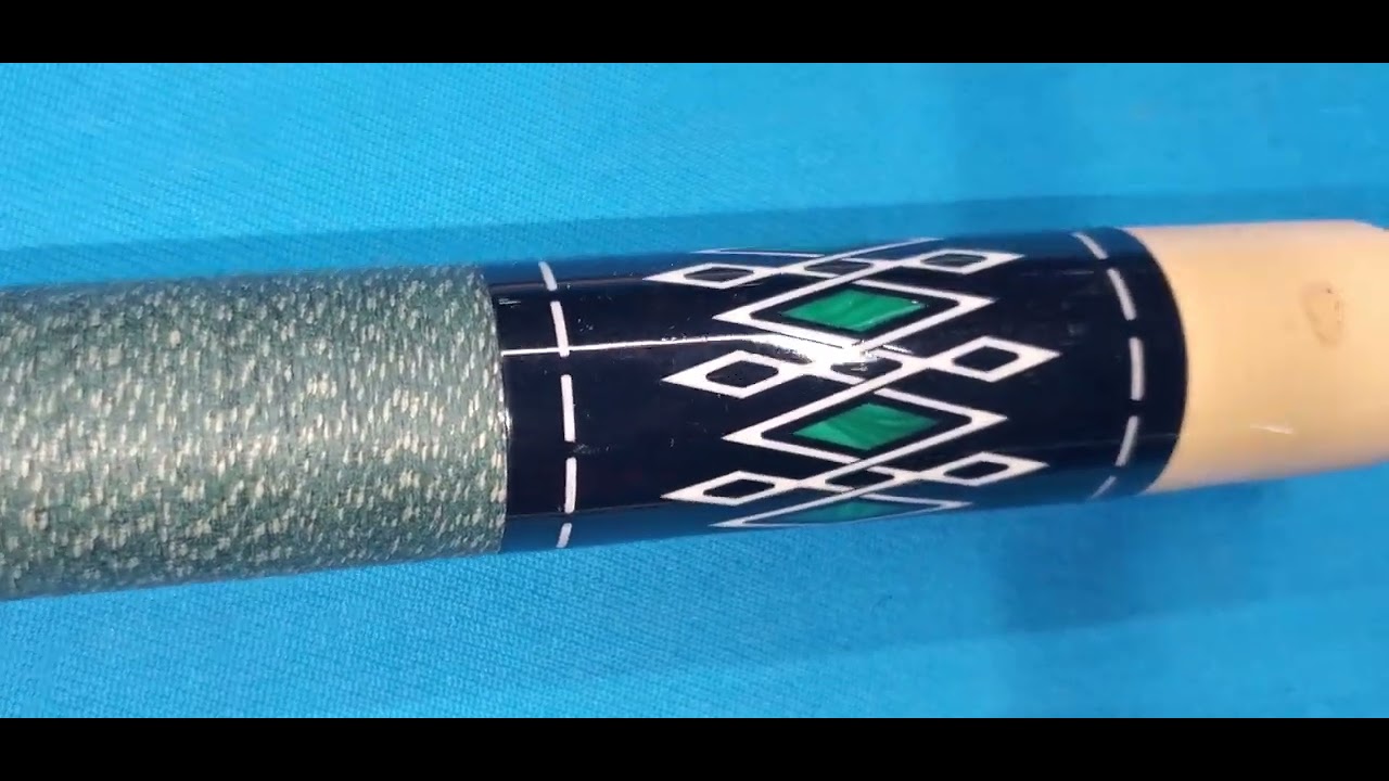 Thomas Wayne custom pool cue - Showing the condition of it. - YouTube