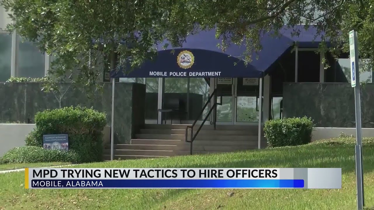 Mobile Police Department begins new campaign to recruit officers - YouTube