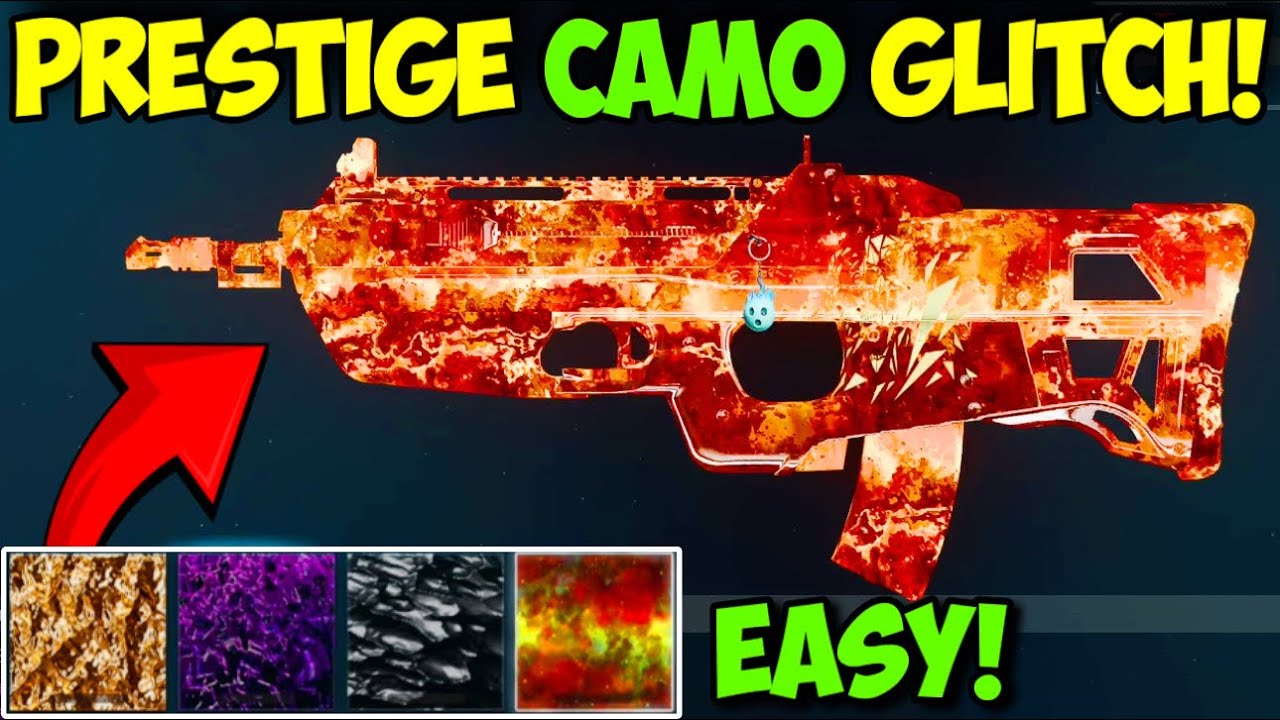 INSTANT UNLOCK PRESTIGE CAMO GLITCH ON ALL MW GUNS! CAMO SWAP GLITCH ...