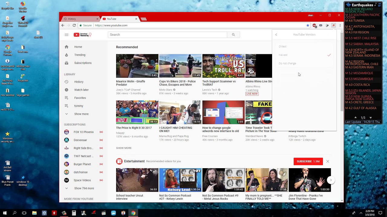 how to get youtube old layout - YouTube