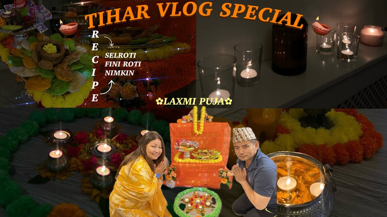 HOW TO MAKE SEL ROTI, FINI ROTI + NIMKIN STEP BY STEP RECIPE | 🪔 TIHAR ...